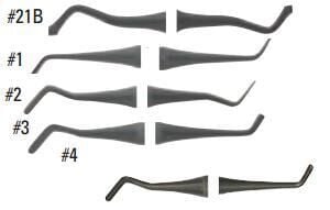 Composite Manipulation Instruments, Premier, Prestige Dental Products