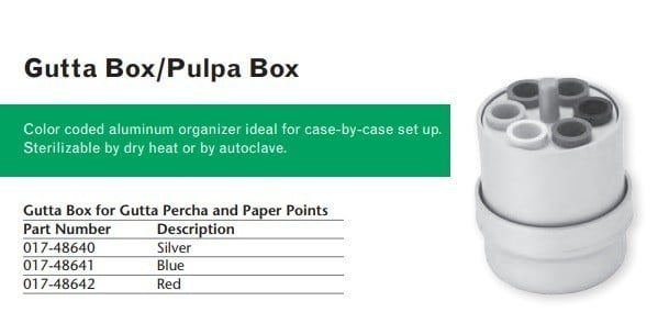 Gutta and Paper Points Box, Prestige Dental Products