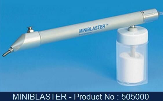 Miniblaster Clinical SandBlaster, Deldent, Prestige Dental Products