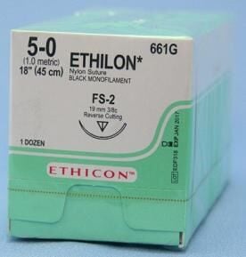 Ethilon Nylon Sutures, Ethicon, Prestige Dental Products