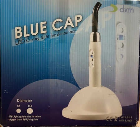 Blue Cap LED Curing Light, Dentazon, Prestige Dental Products