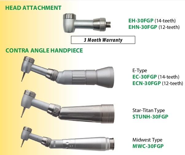 Push-Button Ball-Bearing For Friction Grip Bur, Prestige Dental Products