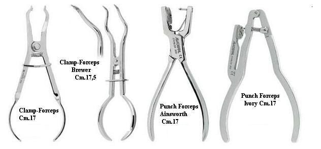 Rubber Dam Instruments, ASA, Prestige Dental Products